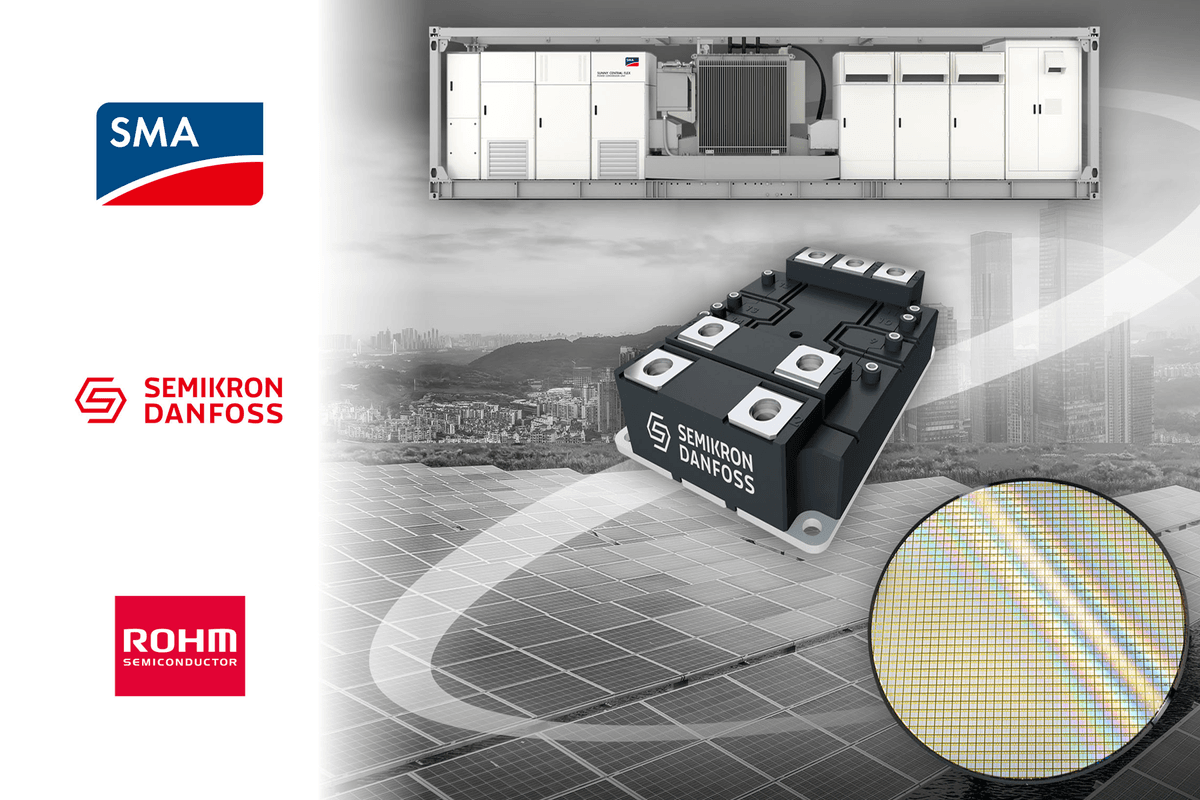 SMA adopts Semikron Danfoss’ Module with ROHM’s 2kV SiC MOSFET ...