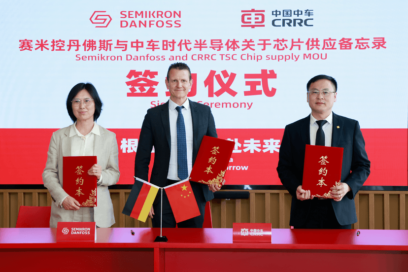 Semikron Danfoss, CRRC Times Semiconductor Sign MOU | Semikron Danfoss